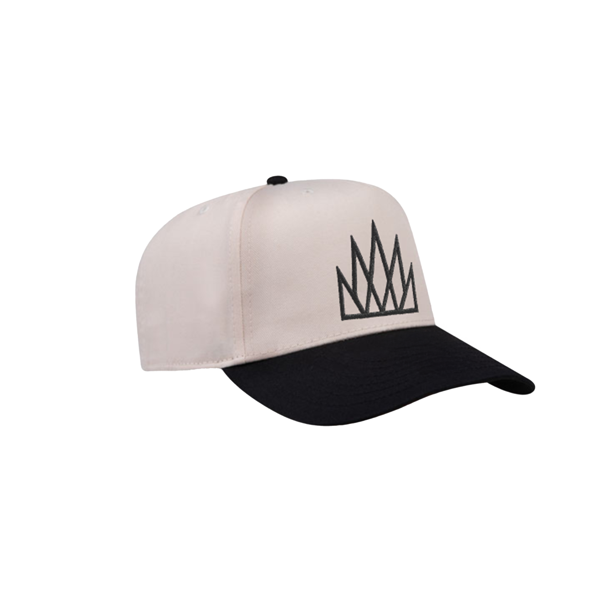 Crown Classic Cap - Natural / Black – Common Kings Merch