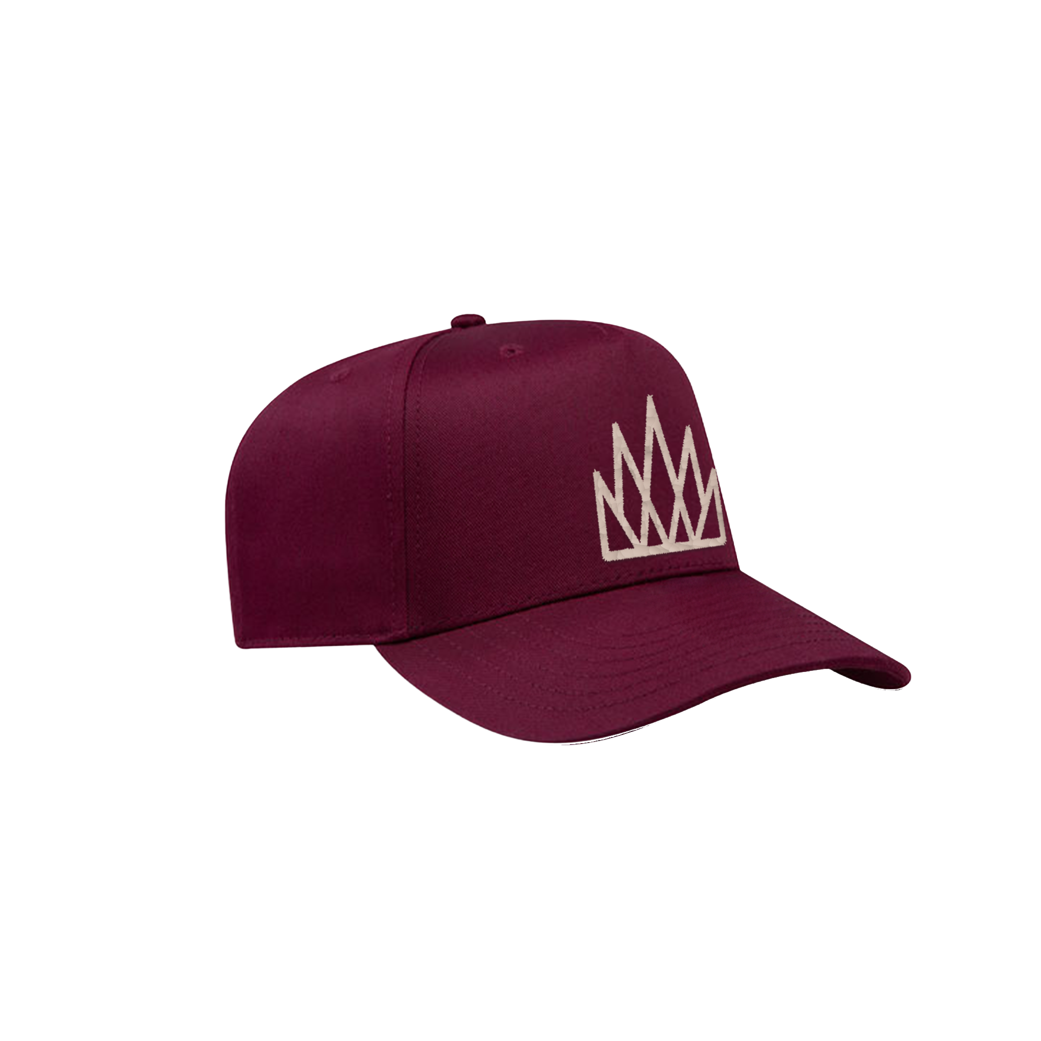 Crown Classic Cap - Maroon / Bone – Common Kings Merch